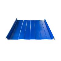 China Africa Model Self Lock Roof Panel Roll Forming Machine for sale