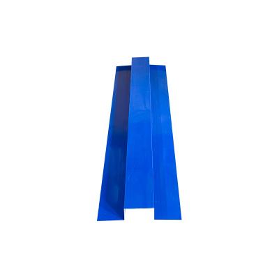 China PPGI Color Steel Automatically Customzied Hat Profile Gutter Making Roll Forming Machine for sale