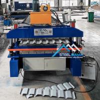 China Double-layer corrugated and glazed tile forming machine for sale