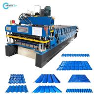 China Double-layer roll forming machine for trapezoidal and corrugated sheets for sale