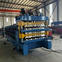 China Galavnized Steel Profile Africa Popular Three Layer Roofing Sheet Roll Forming Machine for sale