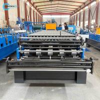 China Double Layer Trapezodial IBR Sheet 840&836 Corrugated Sheet Roofing Making Roll Forming Machine for sale