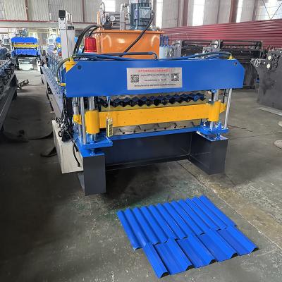 China South Africa&Zimbabwe Popular Steel Profile High Rib&Corrugated Double Layer Roofing Sheet Roll Forming Machine for sale