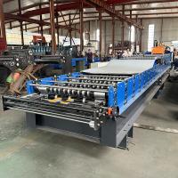 China South Africa&Zimbabwe Popular Steel Profile High Rib&Corrugated Double Layer Roofing Sheet Roll Forming Machine for sale