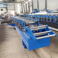 China Customized Saw Cutting Stainless Steel Gutter Roll Forming Machine for sale