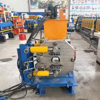 China Alumiumum Galvanized PPGI Manufacture Rainwater Seamless Downpipe Roll Forming Machine for sale