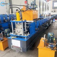 China Customized Steel Profile PLC Control Auto Corner Edge Roll Forming Machine for sale
