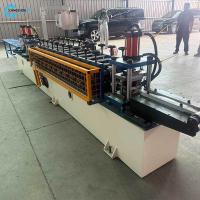 China Electrical Cabinet Guide Rail Roll Forming Machine for sale
