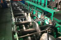 China SQ-Top Ridges Cap Roll Forming Machine 8-12m/Min Speed PLC Control Machine for sale