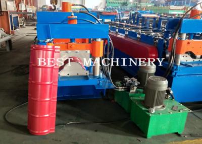 China CE Classic Glazed Roof Ridge Capping Glazed Tile Making Machine Rain Gutter for sale