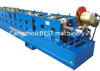China High Standard Steel Downspout Rain Water Gutter Rolling Forming Machine 3 kw Power for sale