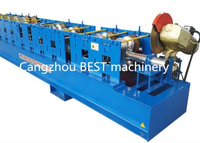 China High Standard Steel Downspout Rain Water Gutter Rolling Forming Machine 3 kw Power for sale