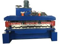 China Automatic IBR Roofing Sheet Roll Forming Machine 5.5kw Main Power for sale