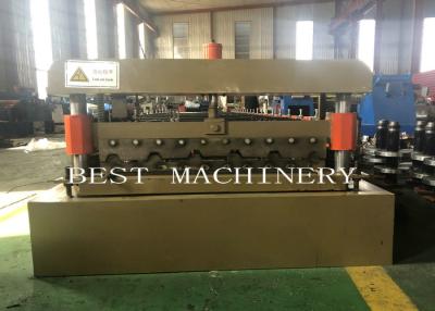 China Compleate Line Customized Metal Roof Sheet Roll Forming Making Machine Good Performance for sale