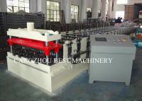 China 1 Year Warranty 2mm Galvanized Floor Decking Sheet Roll Forming Machine for sale