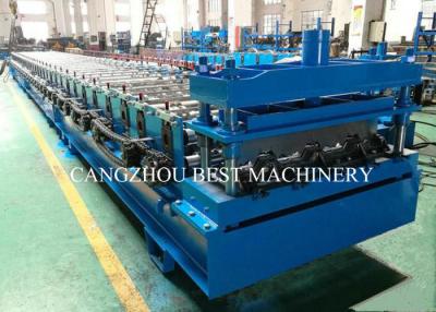China New Condition Deck Sheet Floor Roll Forming Machine PLC Control System for sale