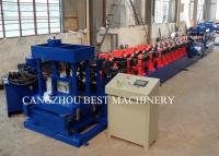 China Galvanized Zinc Z Channel Purlin Roll Forming Machine 2 Years Warranty for sale