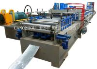 China Galvanized Steel C/Z Purlin Roll Forming Machine Automatically With Pre - Cutting for sale