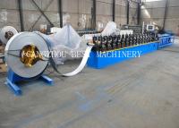 China Furring Channel Drywall Making Machine , Omega Profile Roll Forming Machine for sale