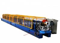 China Galvanized Steel Down Spout Roll Forming Machine PPGI/ GI Material for sale