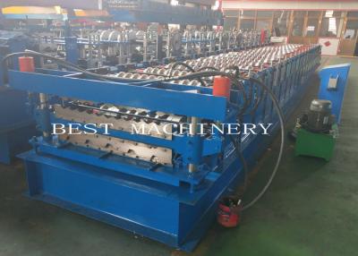 China YX-686 762 Double Layer Deck Profile Roof Roll Forming Machine 8-12m/Min Speed for sale