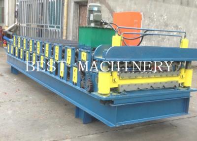 China Double Deck Profile Wall Roof Panel Roll Forming Machine Hydraulic Type for sale