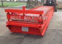 China BV / SGS Roofing Sheet Roll Forming Machine Galvanized PPGI Corrugated Trapezoid for sale