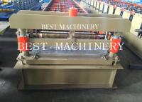 China Roofing Cladding Sheet Making Machine / Cold Roll Forming Machine Easy Operate for sale