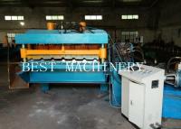 China 30M/MIN High Speed Roofing Sheet Tile Roll Forming Machine Gear Box Driven for sale