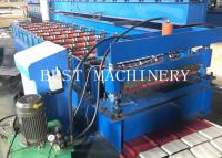 China 3KW Chain Driven Metal Roofing Sheet Making Machine With PLC Control System for sale