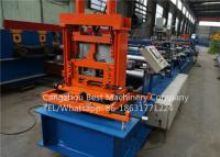 China New technology 80-300 Mm Automatic C Z Purlin Roll Forming Machine PLC Control System for sale