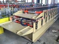 China Popular Roofing Sheet Roll Forming Machine 350H Steel 2 Years Warranty for sale