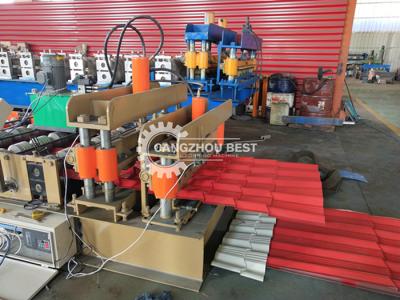 China Professional Double Layer Roof Tile Roll Forming Machine , Roll Forming Equipment for sale