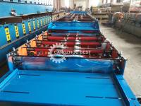 China Traditional 13/3 Steel Φ450mm Roofing Sheet Manufacturing Machine for sale