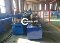 China 5mm U Post Channel Guardrail Forming Machine Hydraulic Cutting Gear Box Drive for sale