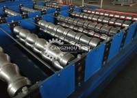 China Q Type Roof Tile Roll Forming Machine Galvanized Steel PPGI Coil Oriental Afica Design for sale