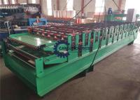 China Fast Metal Roofing Sheet Roll Forming Machine For Corrugated Steel Tile for sale