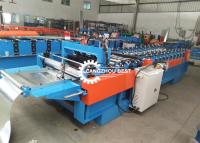 China Standing Seam Roofing Sheet Roll Forming Machine , Snap Lock Forming Machine for sale