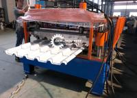 China Color Coated Galvanized Steel Roof Sheet Forming Machine In Glazed Roofing Q Tiles for sale
