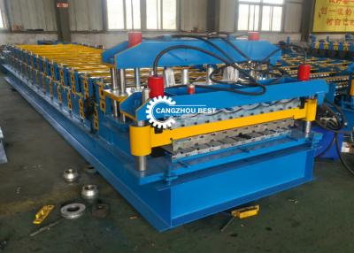 China Metal Double Layer Cold Roll Forming Machine For Roofing Sheets & Tile Steel Profile for sale