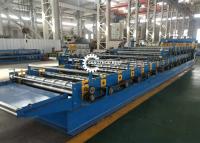 China Steel Profile Double Layer Roll Forming Machine Roofing Tiles IBR Corrugated Sheets Making for sale