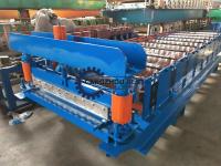 China Aluminium Corrugated Roofing Sheet Roll Forming Machine For Many Kinds Of Profile for sale
