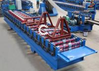 China Standing Seam Roofing Sheet Roll Forming Machine For Self Lock Metal Roofing Clip Panel for sale