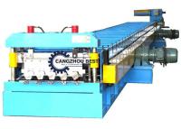 China Steel Structure Metal Floor Deck Roll Forming Machine For Building Material for sale