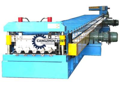 China Steel Structure Metal Floor Deck Roll Forming Machine For Building Material for sale