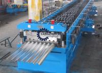 China Steel Structure Metal Floor Deck Roll Forming Machine For Building Material for sale