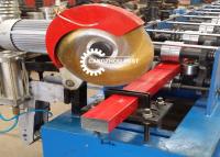 China Galvanized Steel Round Shape Down Spout Roll Forming Machine Water Tube Profile Making for sale