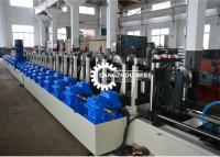 China Supermarket Shelf Upright Rack Roll Forming Machine For Storage , Fast Speed for sale