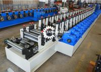 China Supermarket Shelf Upright Rack Roll Forming Machine For Storage , Fast Speed for sale