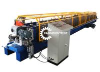 China PLC Control Cold Roll Forming Machine For Square & Round Downspout Drain Pipe for sale